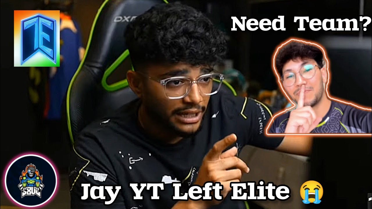 🚨 JAY YT LEFT ELITE REVEALED | Jay YT React On Nivesh And Iconic | Aura ...