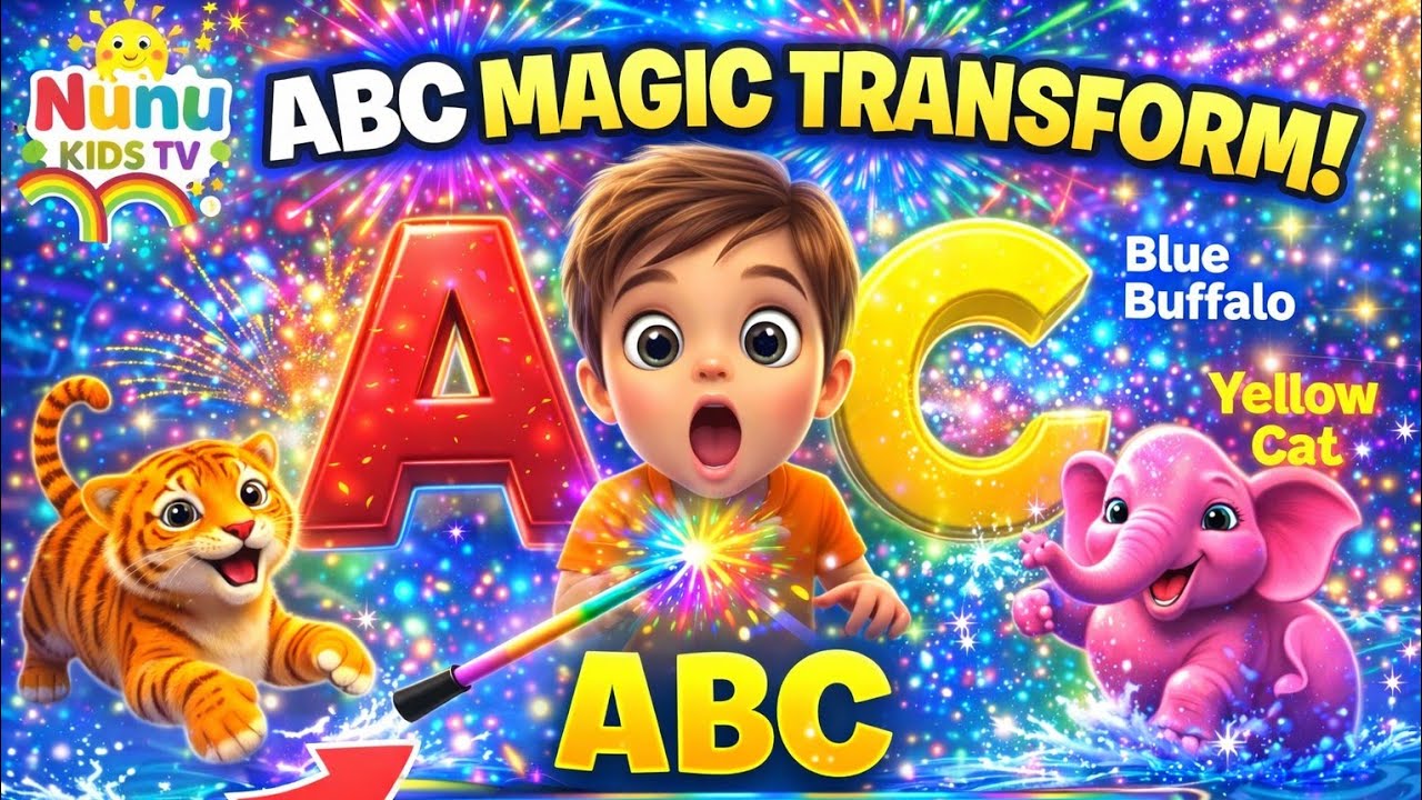 ABC Safari Water Park | Fun Animal Splash Song for Kids | Learn ...