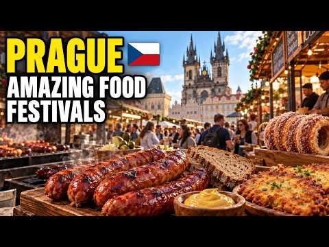Prag'da Her Yıl Muhteşem Yemek Festivalleri Düzenleniyor!