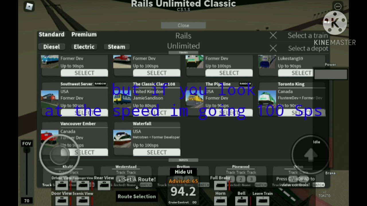 Rails unlimited speed glitch - YouTube