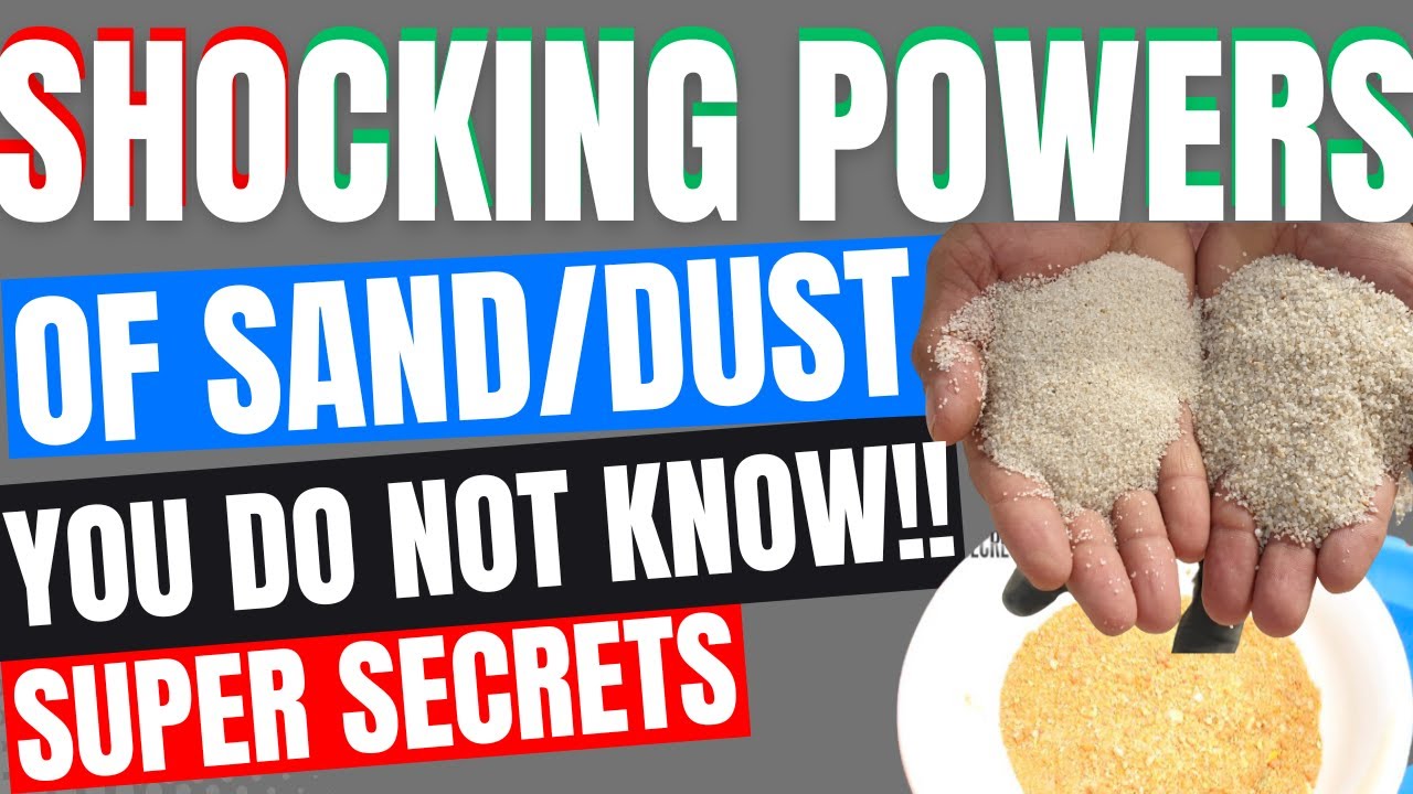 THE POWER OF SAND | CURSE BREAKER I FINANCIAL RESTORATION - YouTube