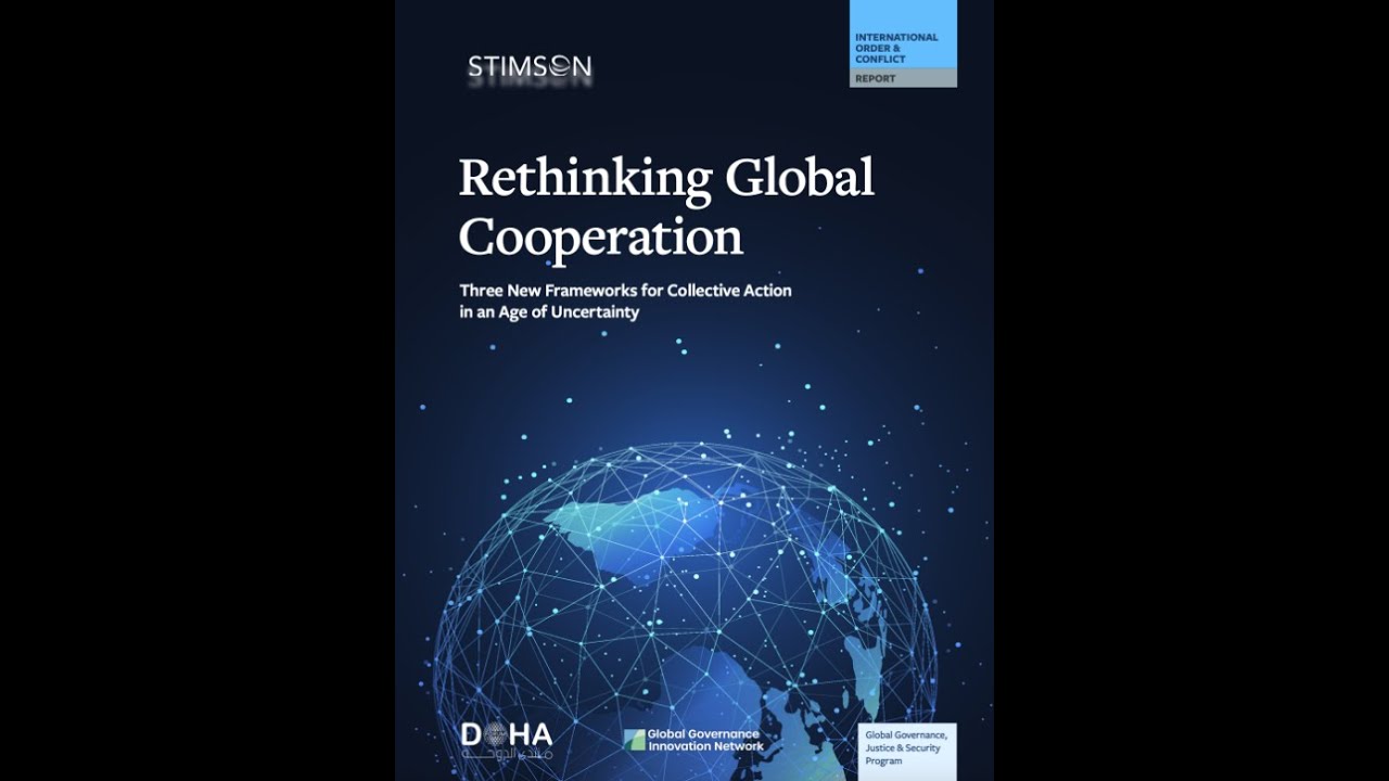 Rethinking Global Cooperation – Three New Frameworks for Collective ...