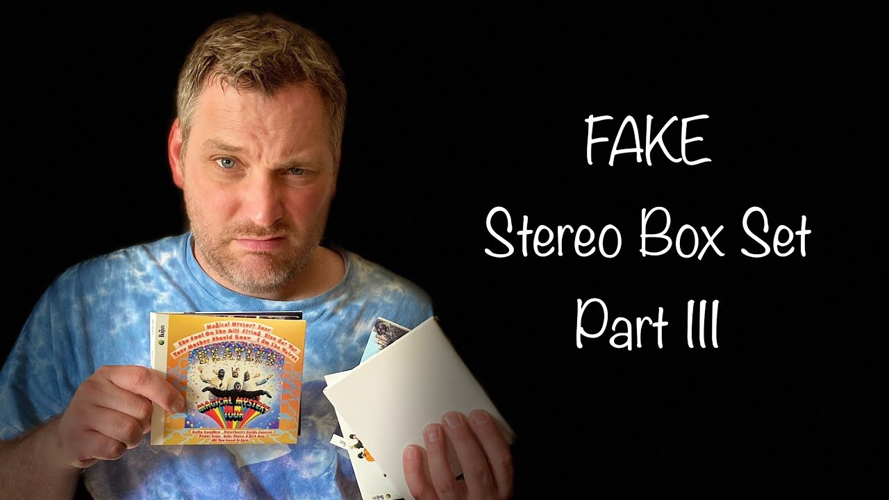 The Beatles Fake Stereo Box Set (Part 3 of 3: Lower CD Stack) - YouTube