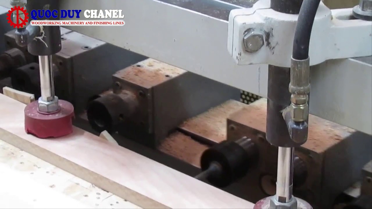 HYDRAULIC OVAL BORING MACHINE - WOOD DRILLING MACHINE - YouTube
