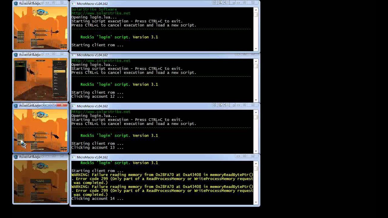 Batch login with resizing - YouTube