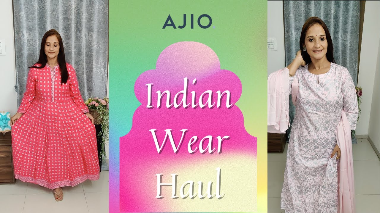 Ajio Indian wear haul 2022 🛍 | Kurti Sets and Kurtas latest haul on ...