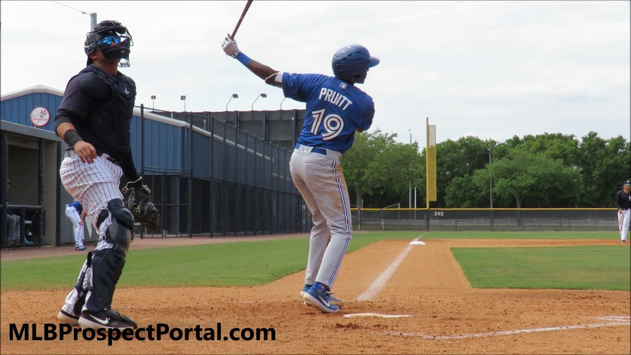 Reggie Pruitt - Toronto Blue Jays OF prospect - YouTube