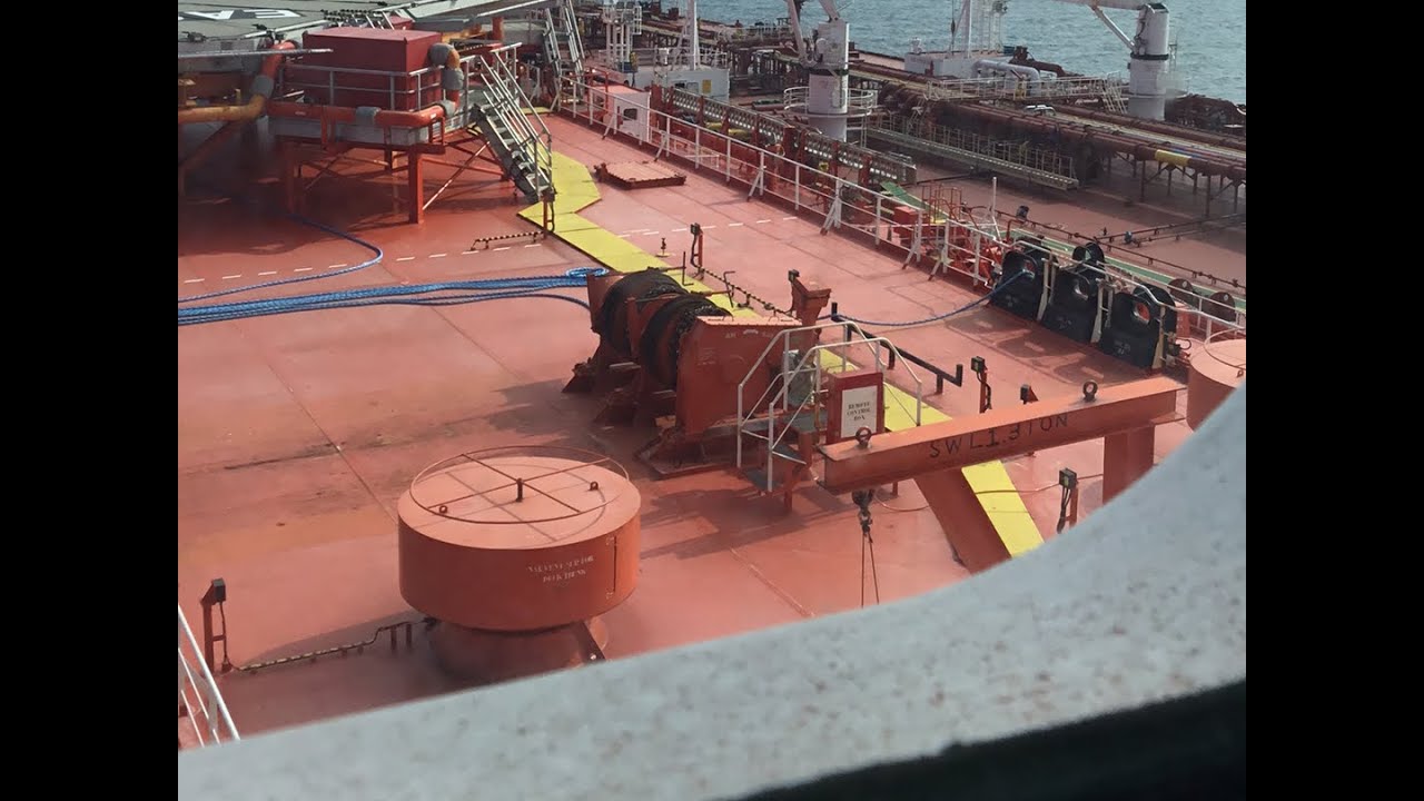 Ship to Ship Discharge Operations Test live stream Seamanvlog - YouTube