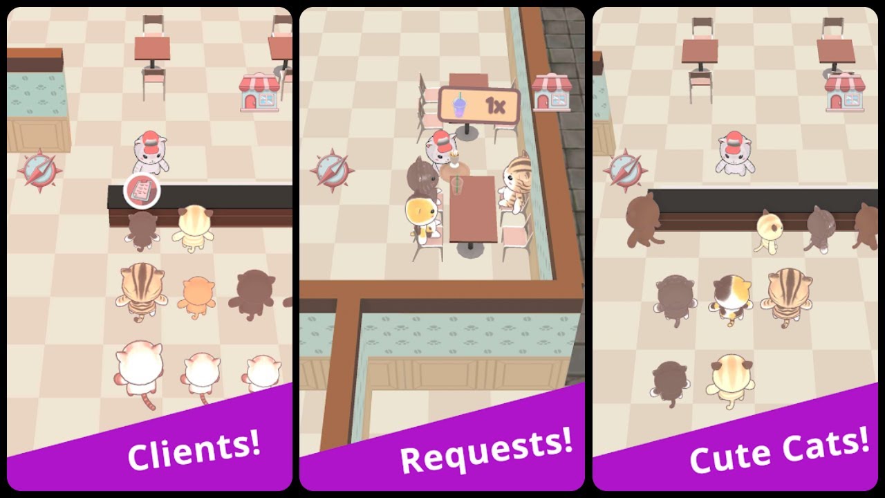 Cats & Coffee - Restaurant Mobile Game | Gameplay Android - YouTube