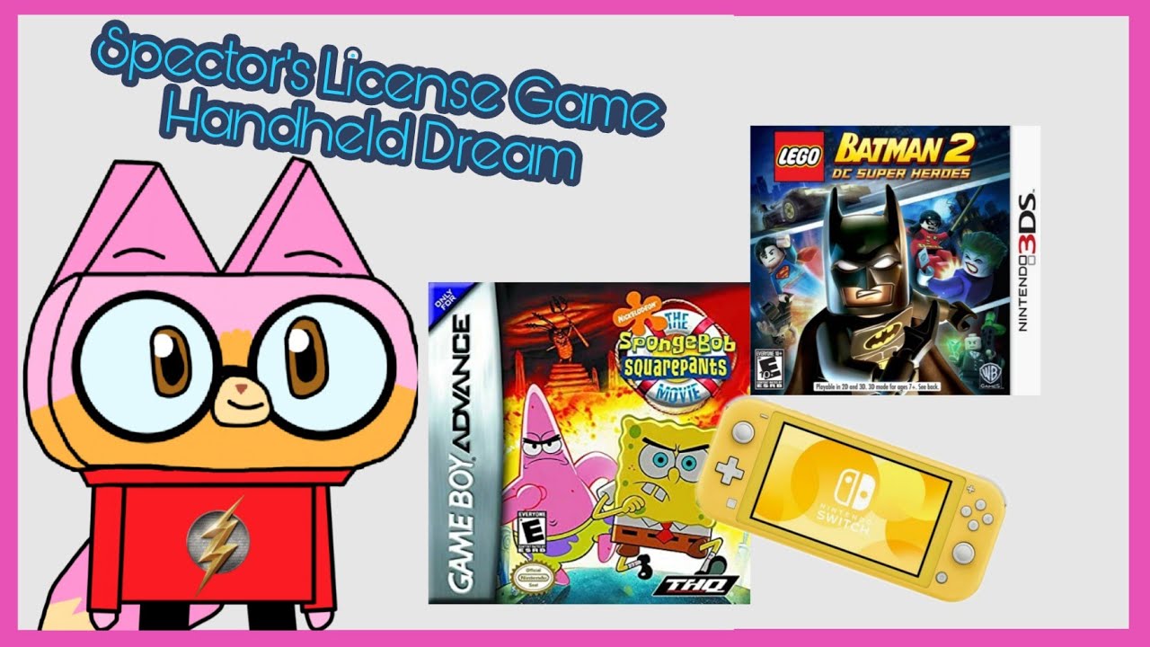 Spector's License Game Handheld Dream - YouTube