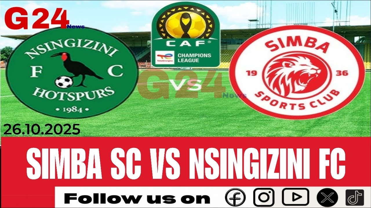 🔴#live |SIMBA SC (0) VS (0) NSINGIZINI HOTSPURS| - YouTube