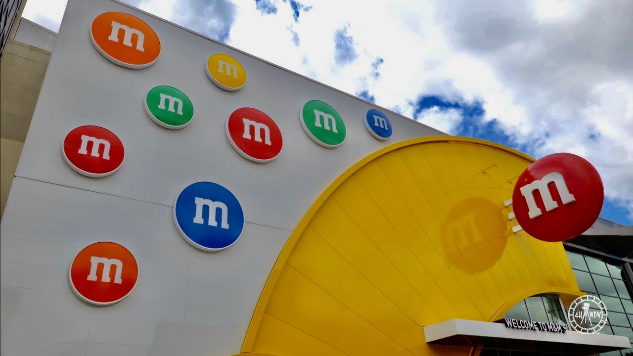 NEW M&M'S Store at Disney Springs Is Now Open - Filmed in 4K | Walt ...