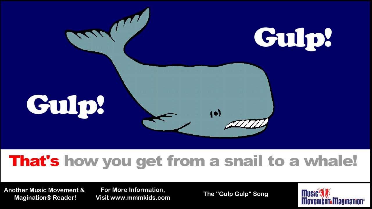 The Gulp Gulp Song Read-Along Sing-Along - YouTube