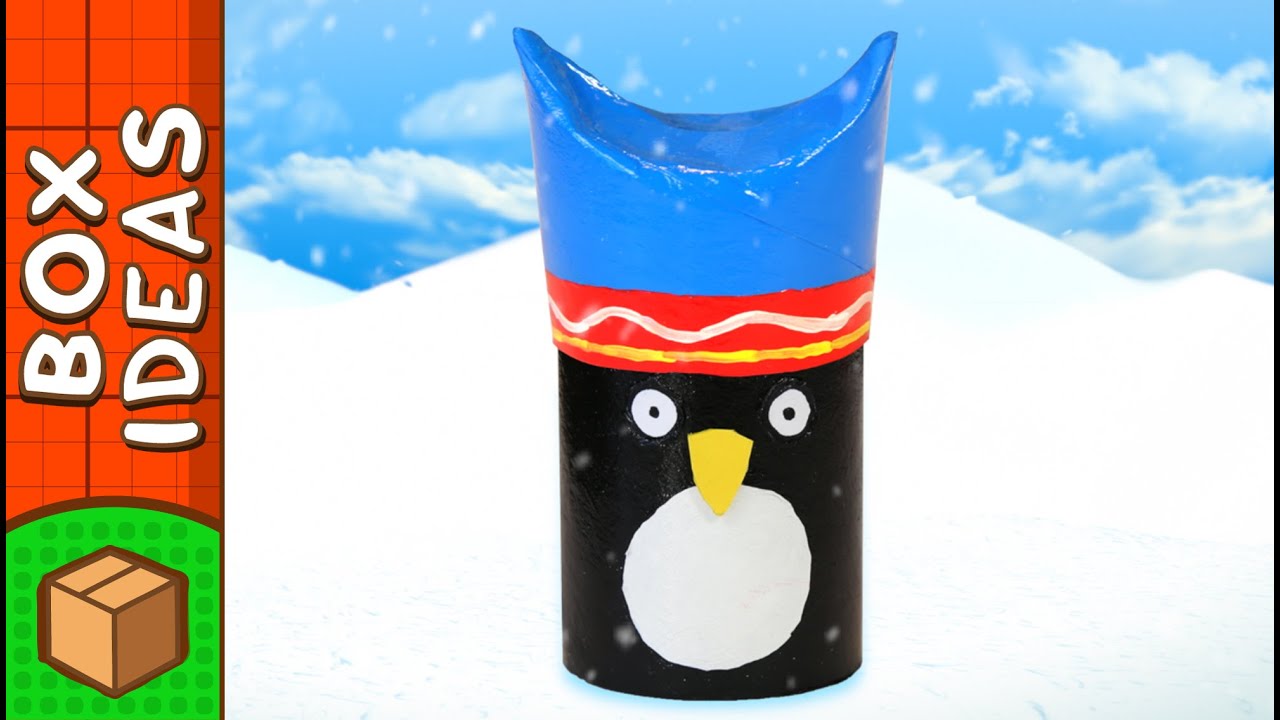 DIY Penguin Sami Hat | Craft Ideas For Kids | Box Ideas - YouTube