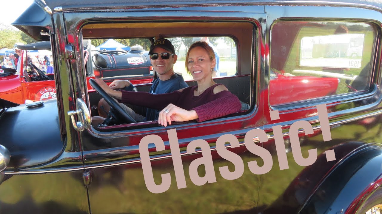 Classic Cars, and Hot Rods! Wife getting all the attention ...
