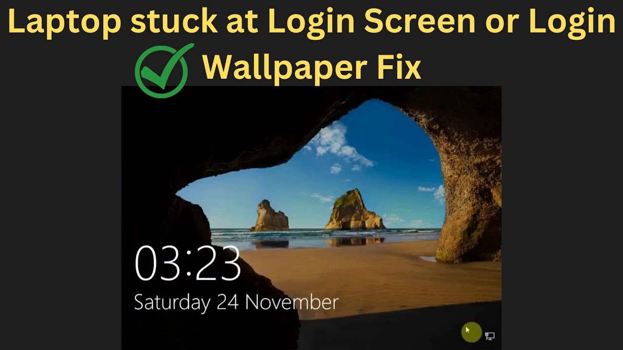 How To Fix Windows 10 is Stuck on Welcome Screen or Lock Screen or ...