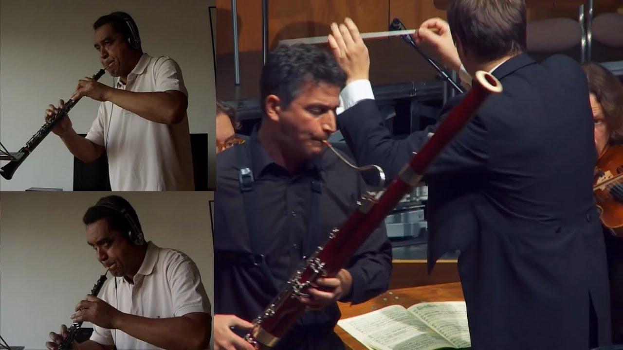 Alan plays ... Mozart's Bassoon Concerto, Andante - YouTube