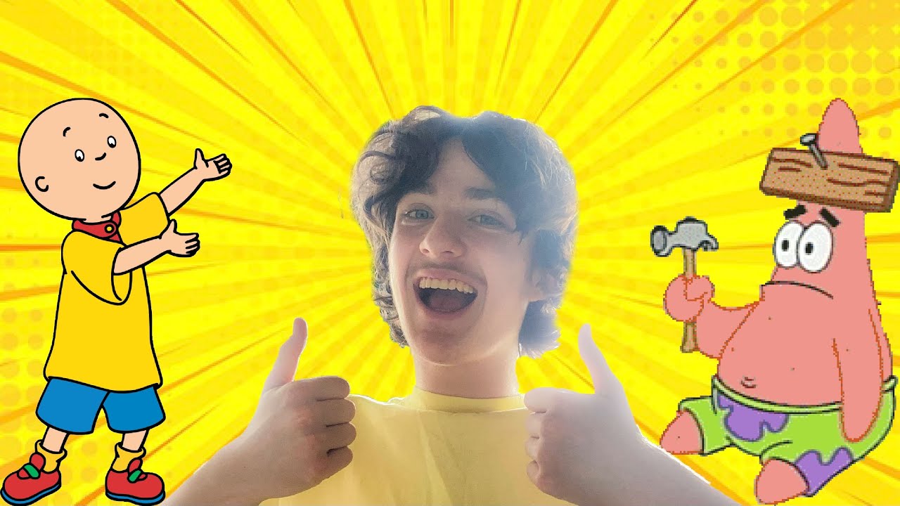 SpongeBob Sings The Caillou Theme Song - YouTube