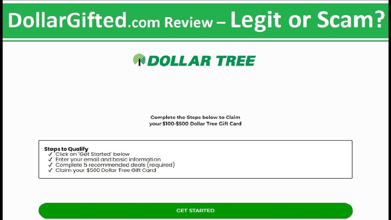 DollarGifted.com Review – Is Dollar Gifted Legit or Scam? - YouTube