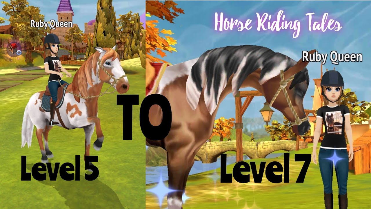 Updating Level In HORSE RIDING TALES|Level 5 to 7|PART 1 - YouTube