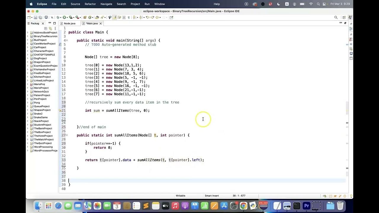 Binary Tree Recursion - YouTube