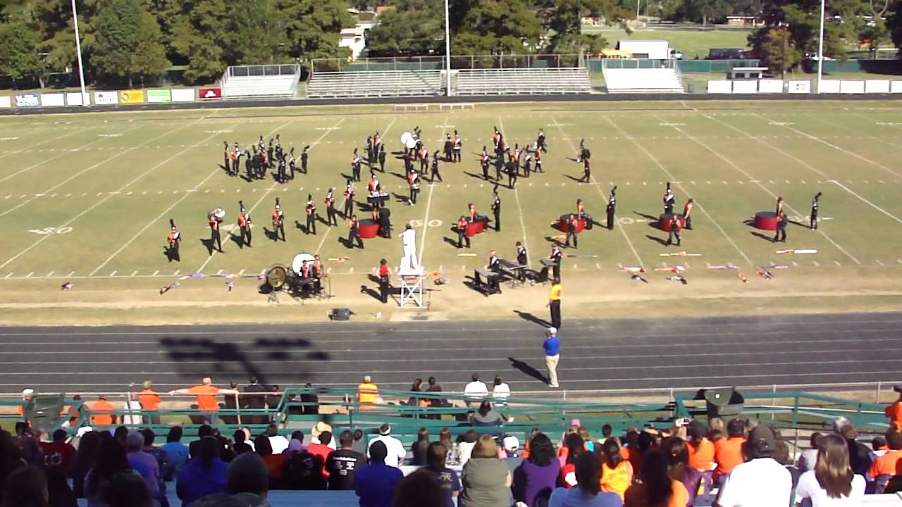 Delcambre High School Marching Band @ Morgan City 10/15/11 - YouTube