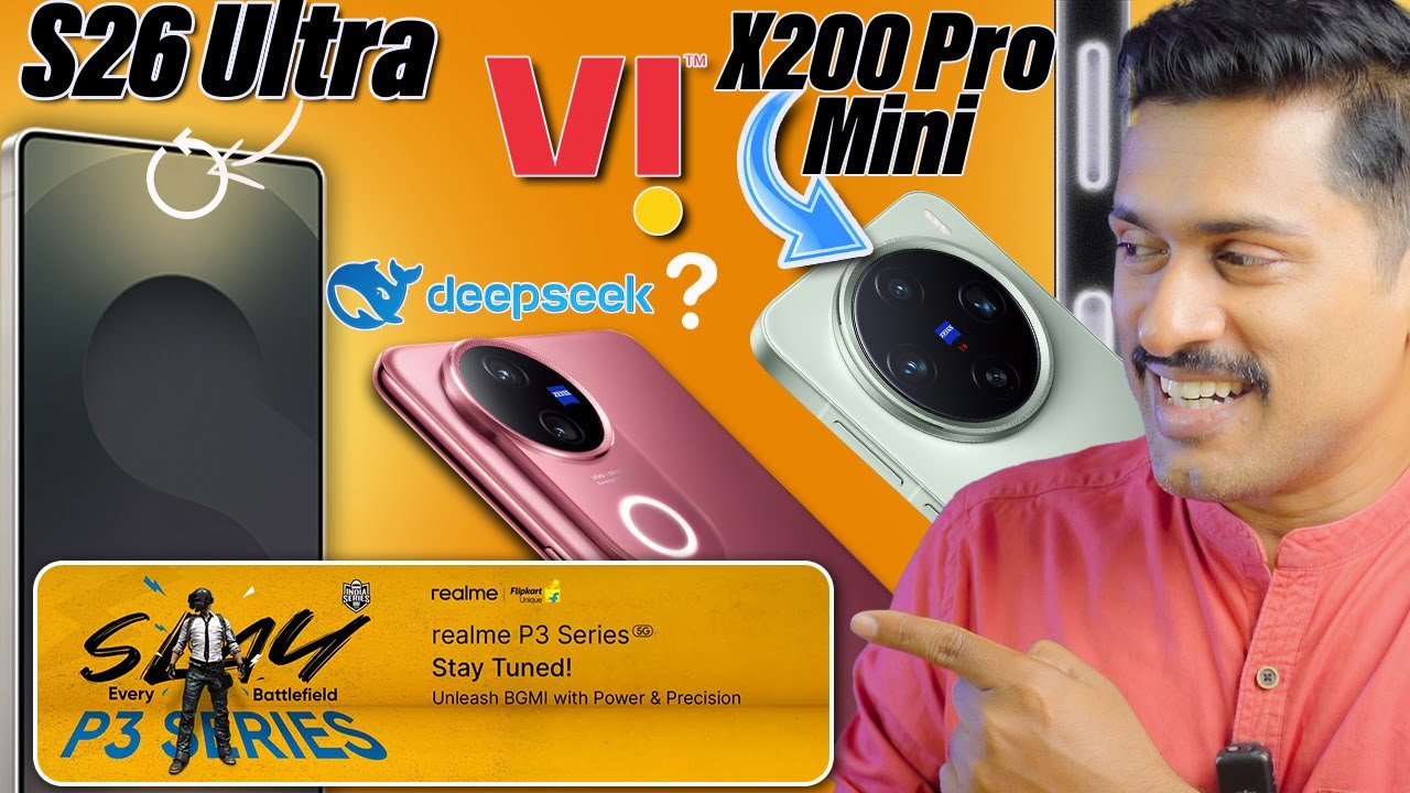 Vi പൊളിച്ചു.Samsung S26 Ultra കിടുക്കും. vivo X200 Pro Mini വരുന്നു ...