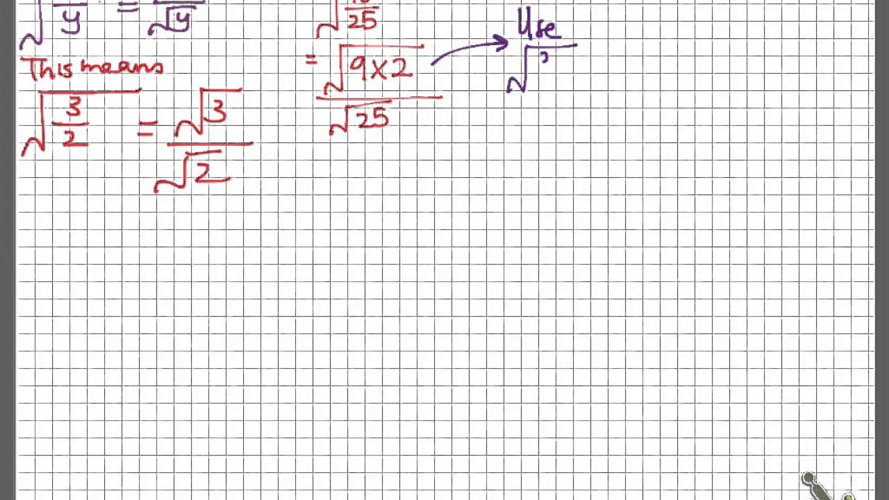 Irrational numbers and surds - YouTube