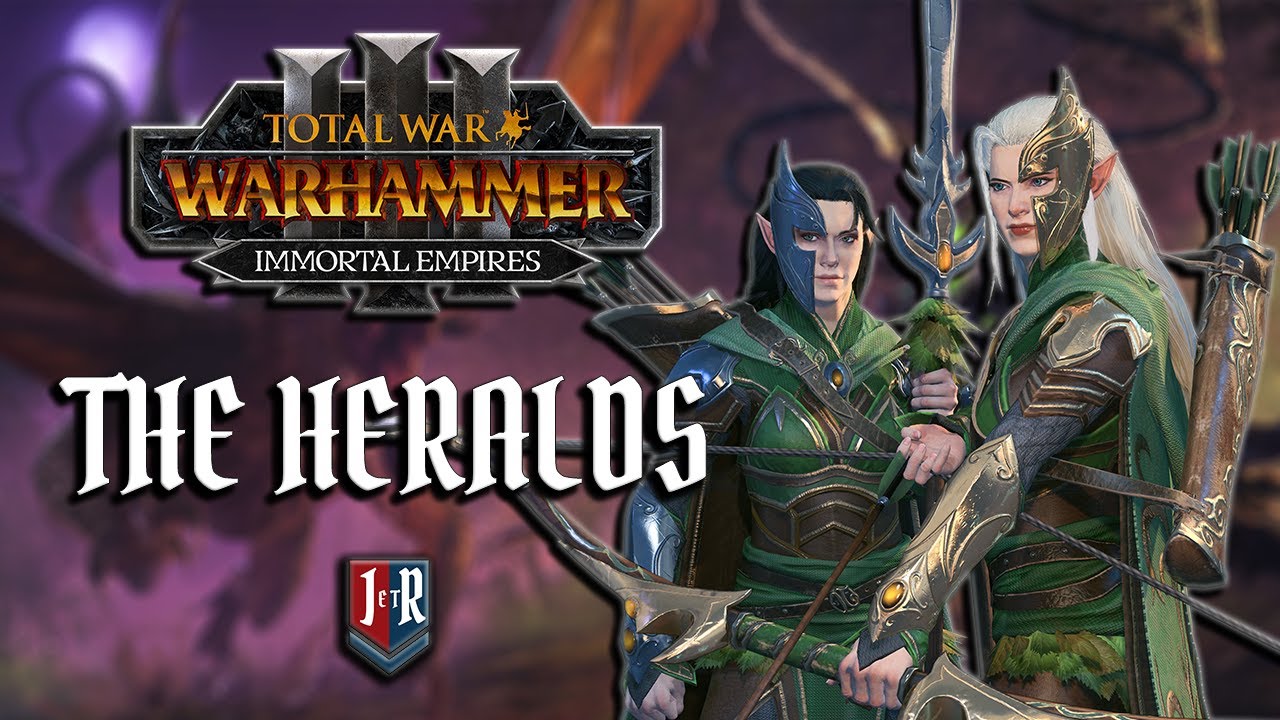 THE HERALDS - Total War: Warhammer 3 Immortal Empires - Sisters of Twilight Heralds of Ariel - 1 ...