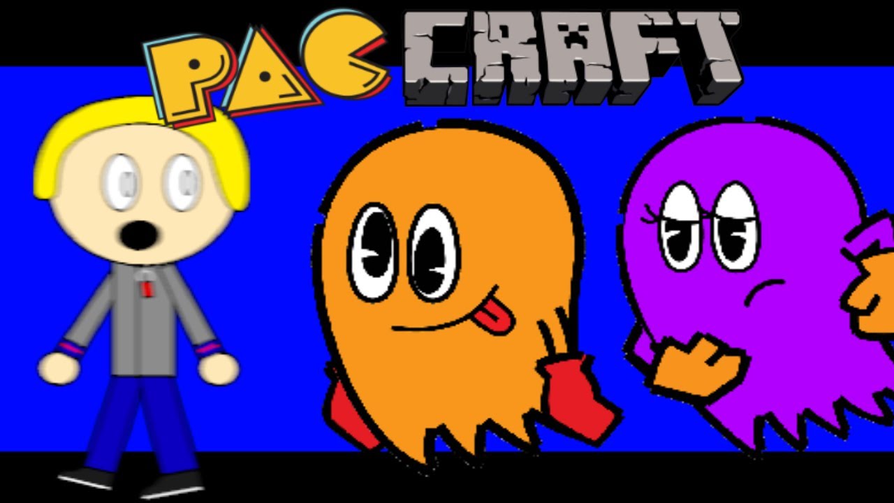 PAC MAN DANS MINECRAFT ! | Pac Craft ! - YouTube