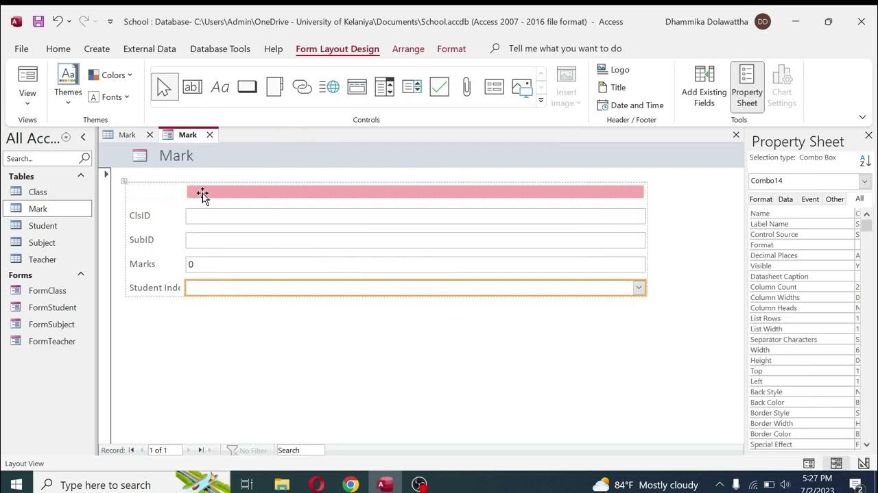 Microsoft Access Assignment Video 02 - YouTube