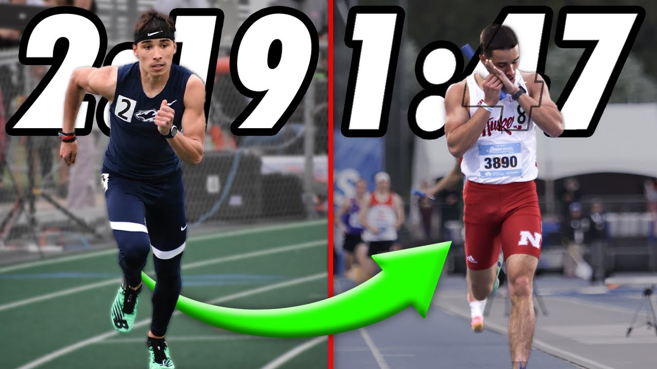 800M Race Progression | Age 14 - 21 - YouTube