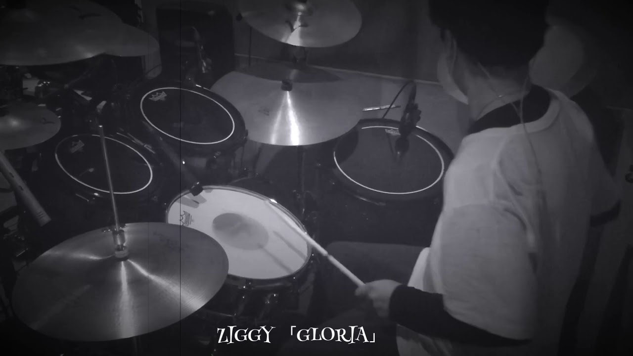 ZIGGY 「GLORIA」ドラム drum - YouTube