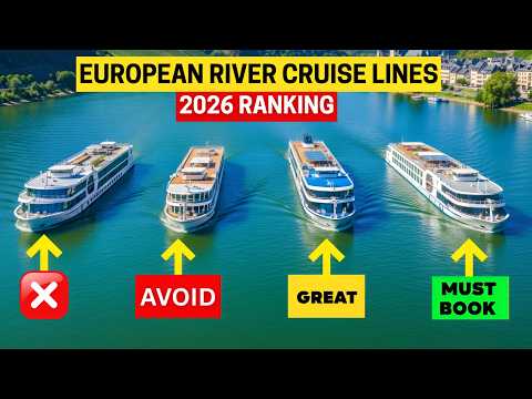 European River Cruise Lines Ranked from WORST to BEST