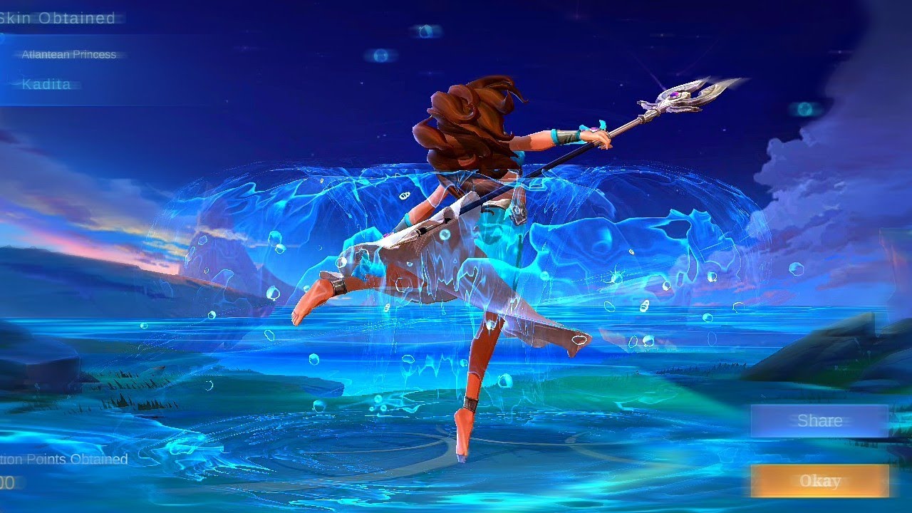 MLBB - I GOT KADITA ATLANTEAN PRINCESS SKIN IN DRAW SHOP EVENT 🎁 ...