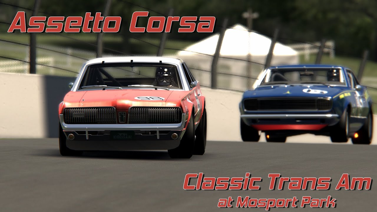 Assetto Corsa AC Legends T/A Mod at Mosport - YouTube