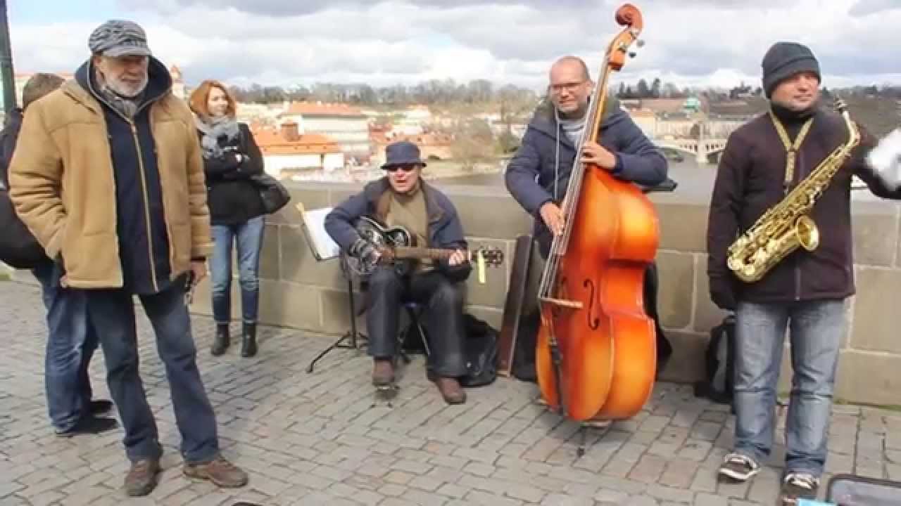 Prague 2015 - Jazz Band - Charles Bridge - YouTube