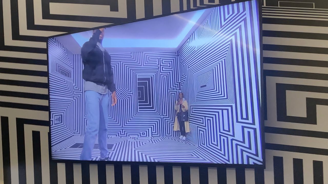 I GOT TRAP IN AN OPTICAL ILLUSION!! - YouTube