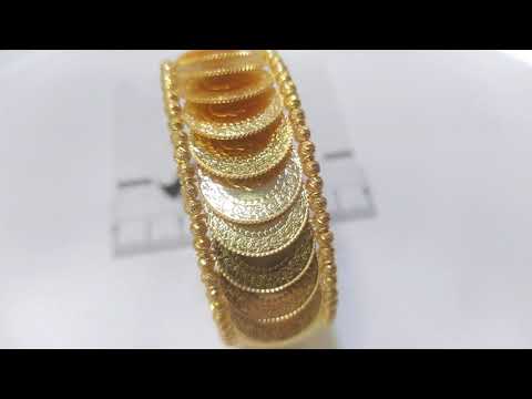 ALTINOFİSİ  21 Çeyrekli Kaykay Kelepçe Bilezik 22 Ayar Altın YENİ Çıkanları Bizimle TAKİP EDİN(2)