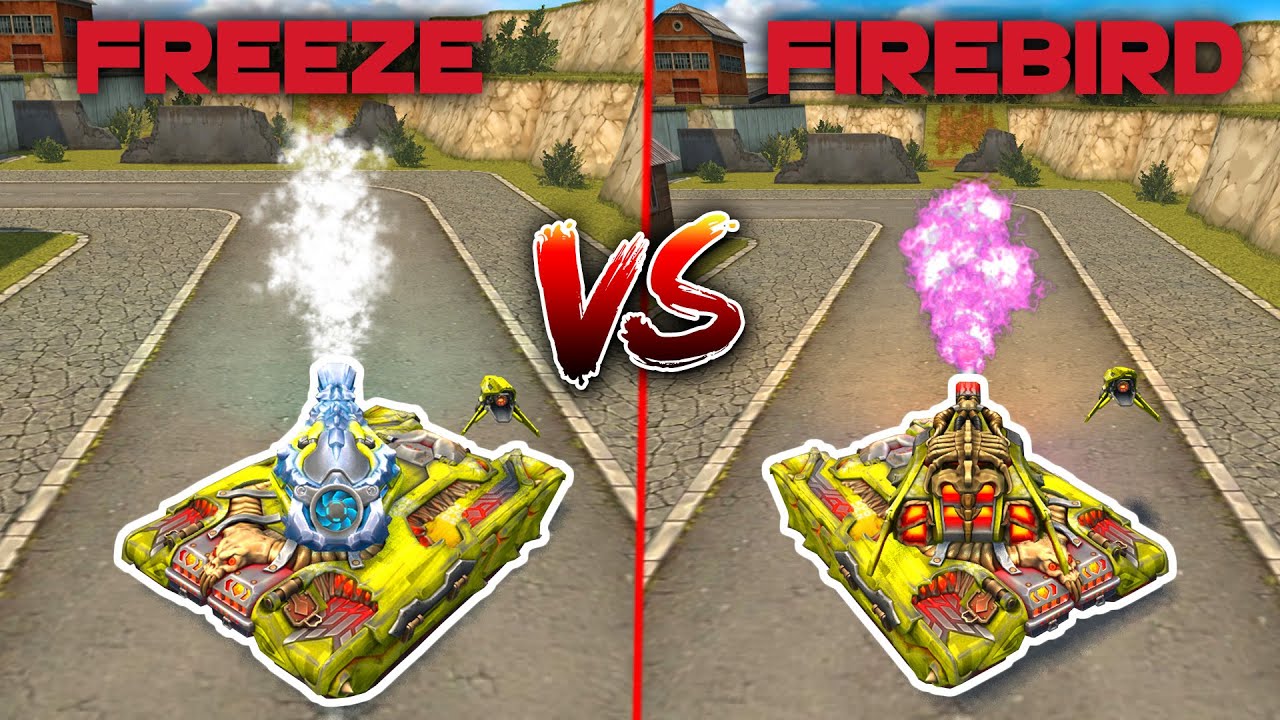 Firebird or Freeze? Which Turret is Better in Tanki Online - YouTube