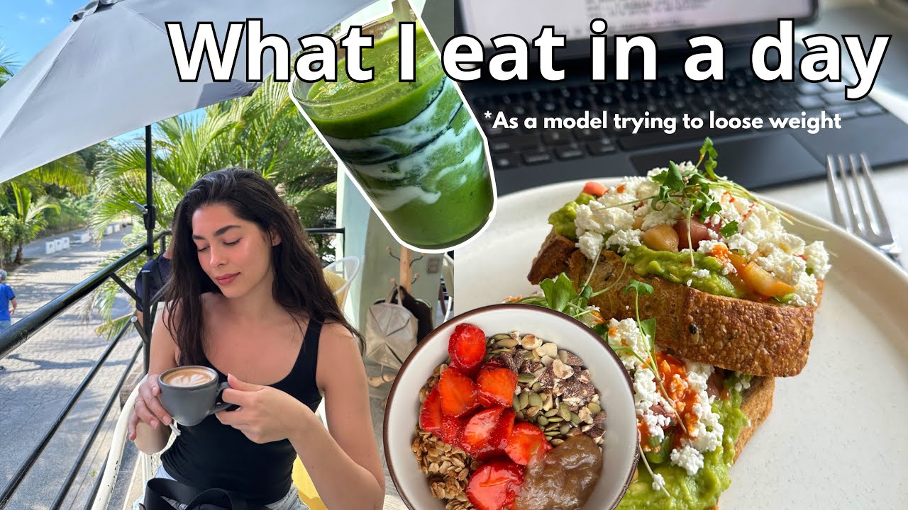 what I EAT in a day as a Model | Trying to lose weight - YouTube