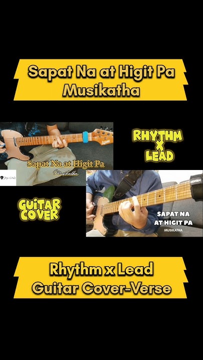 Sapat Na at Higit Pa - Musikatha Electric Guitar Cover Verse #guitar #worshipcover #guitarcover ...