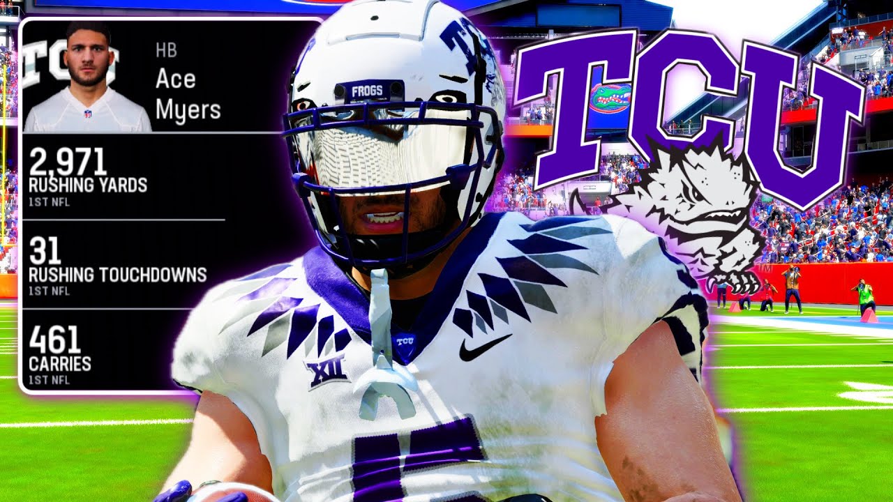The Best RB In TCU History? | Madden 24 Franchise Mods - YouTube