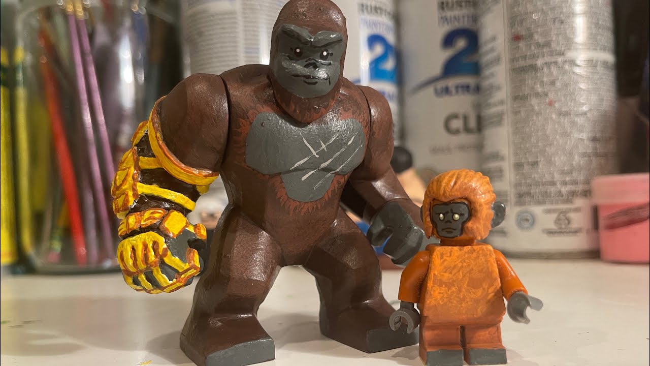 Custom Lego Kong - YouTube