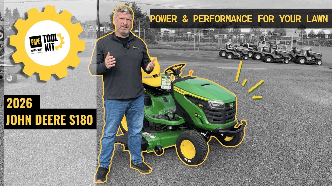 2026 John Deere S180 Review - YouTube