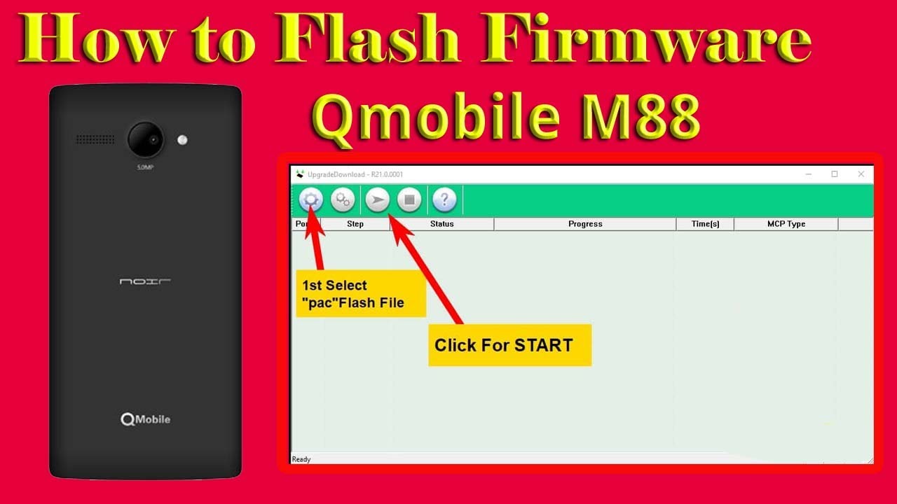 Qmobile M88 Flash File Firmware Flashing By SPD Flashing Tool Dead Boot ...