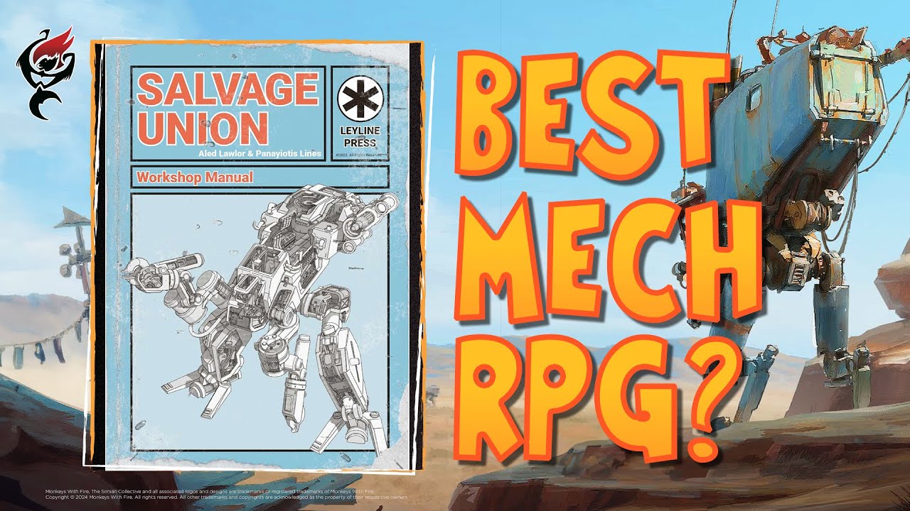 SALVAGE UNION: POST-APOCALYPTIC MECH RPG || FIRST LOOK - YouTube