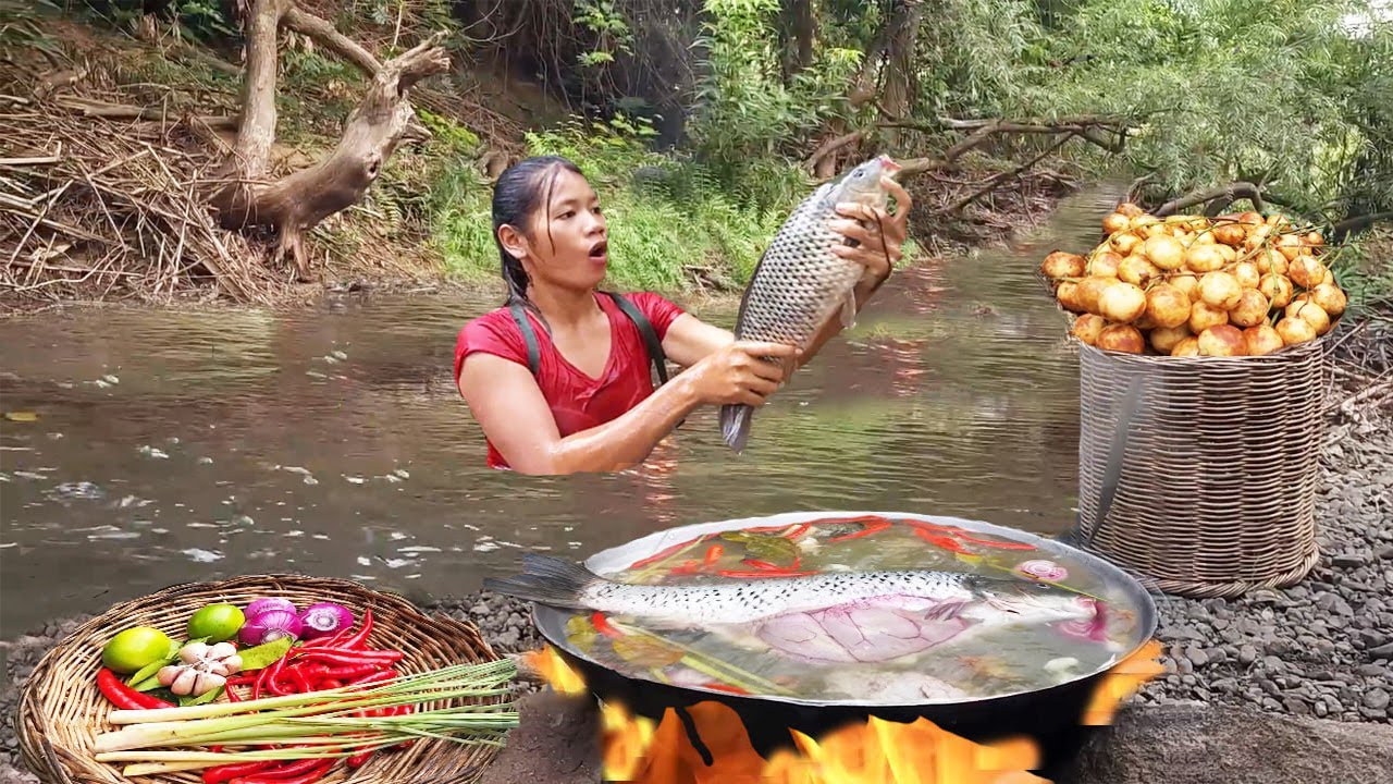 So Yummy Big Fish! Catch and Cooking Fish Soup for jungle food and ...