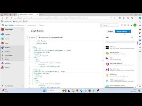 How to use Conditional stage in Azure DevOps pipeline? - YouTube