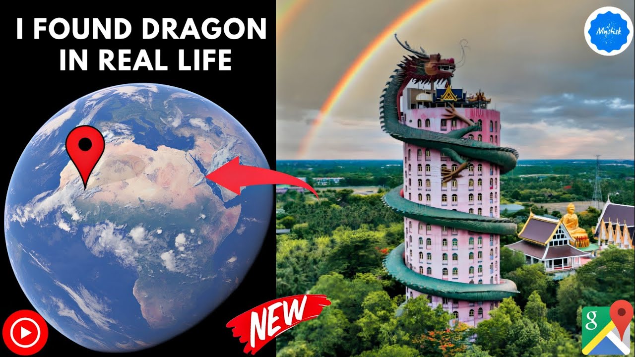 I Found Dragon in Real life 🤯 on Google Earth and Google Maps! - YouTube